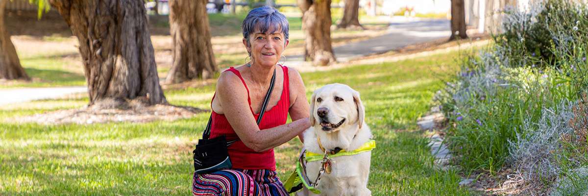 The gift of freedom and independence, through a remarkable Guide Dog